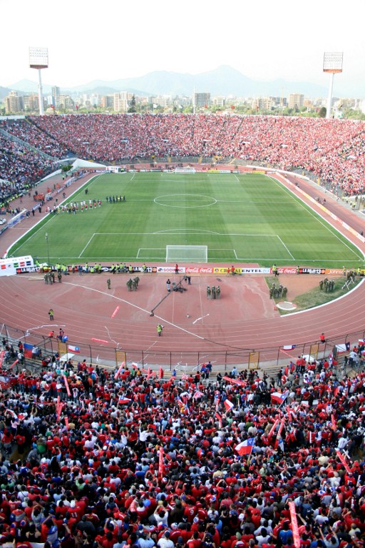 76 años y 1 día de la apertura oficial del Estadio Nacional de Chile ...
